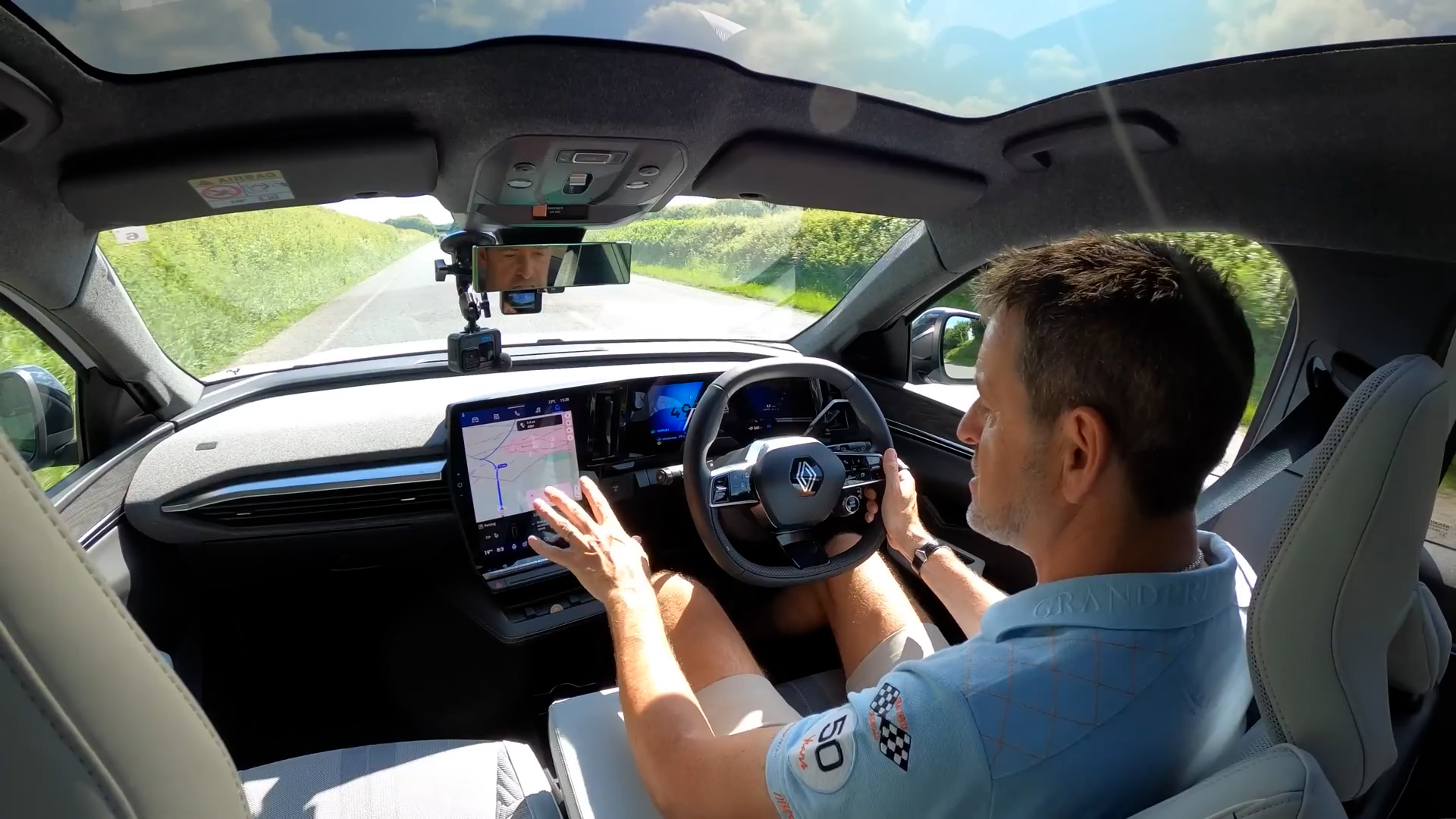 Behind the wheel of Renault's long range family EV