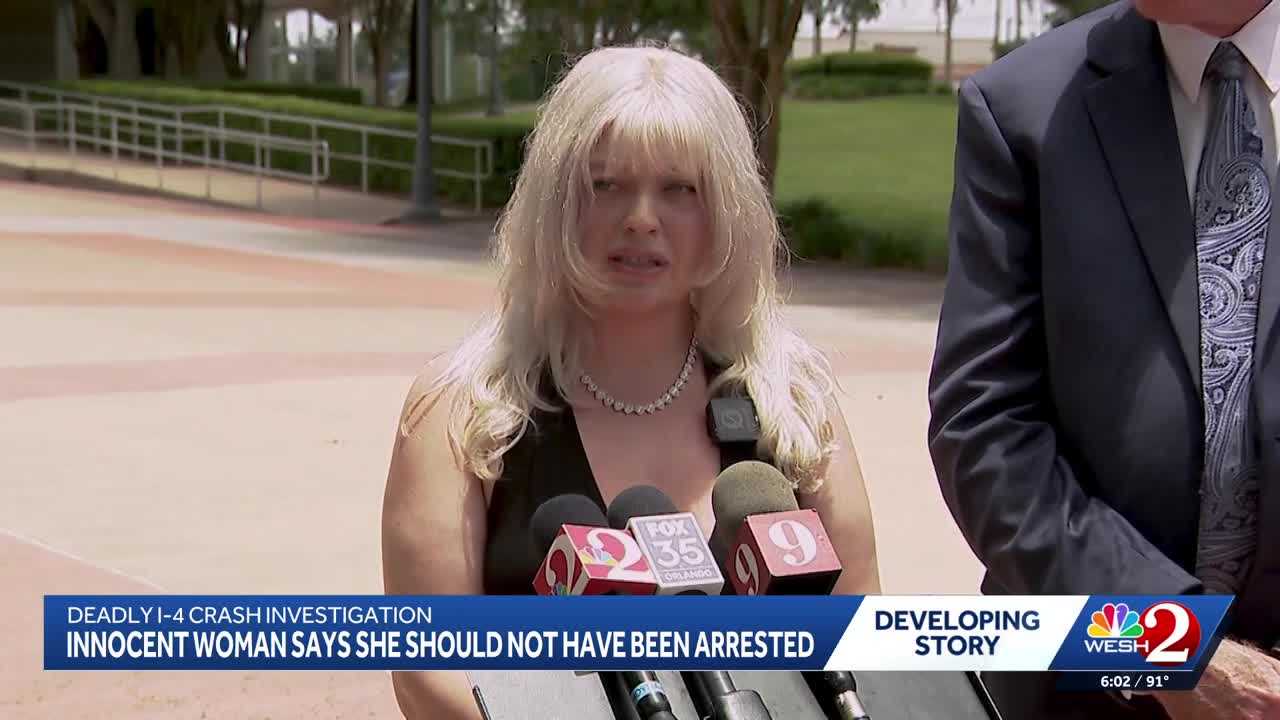 Woman wrongfully arrested in deadly I-4 crash speaks out after charges ...