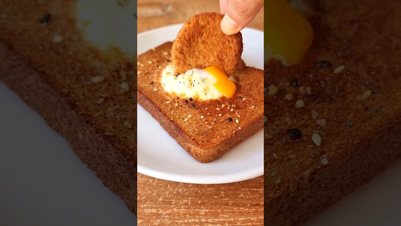 Egg-in-a-hole | Easy air fryer breakfast