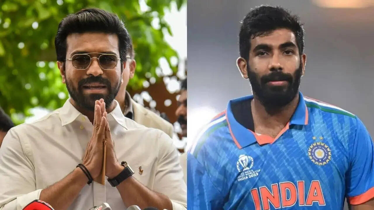 Actor Ram Charan apologises to Jasprit Bumrah after on-stage goof-up ...