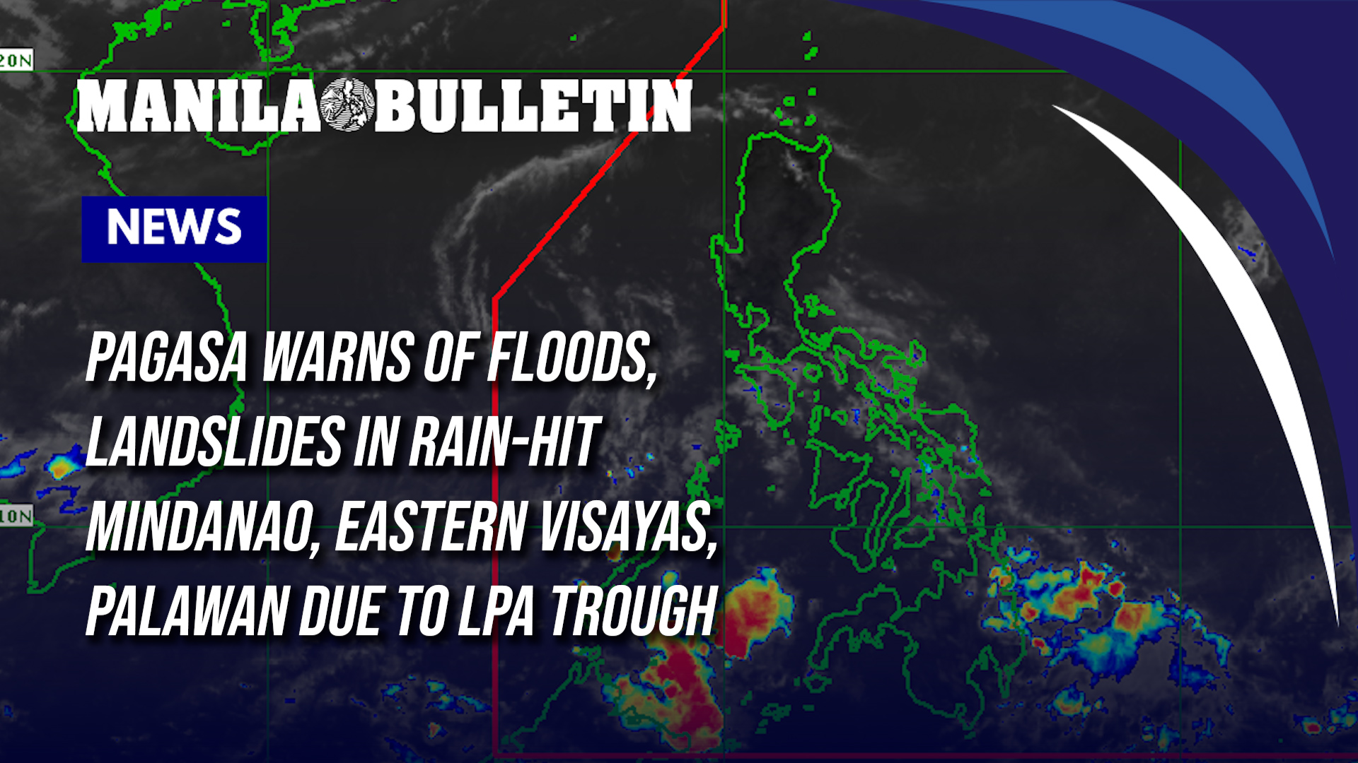 PAGASA warns of floods, landslides in rain-hit Mindanao, Eastern ...