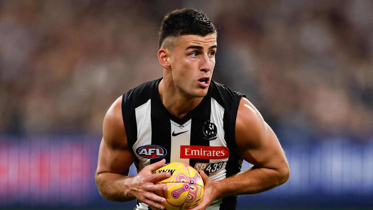 Daicos watch as Magpies confirm Elliott's worst fears