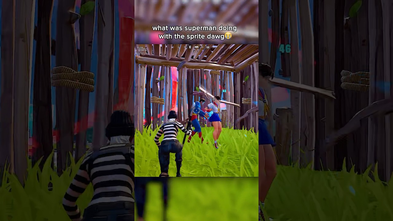 Superman was making a Sprite?