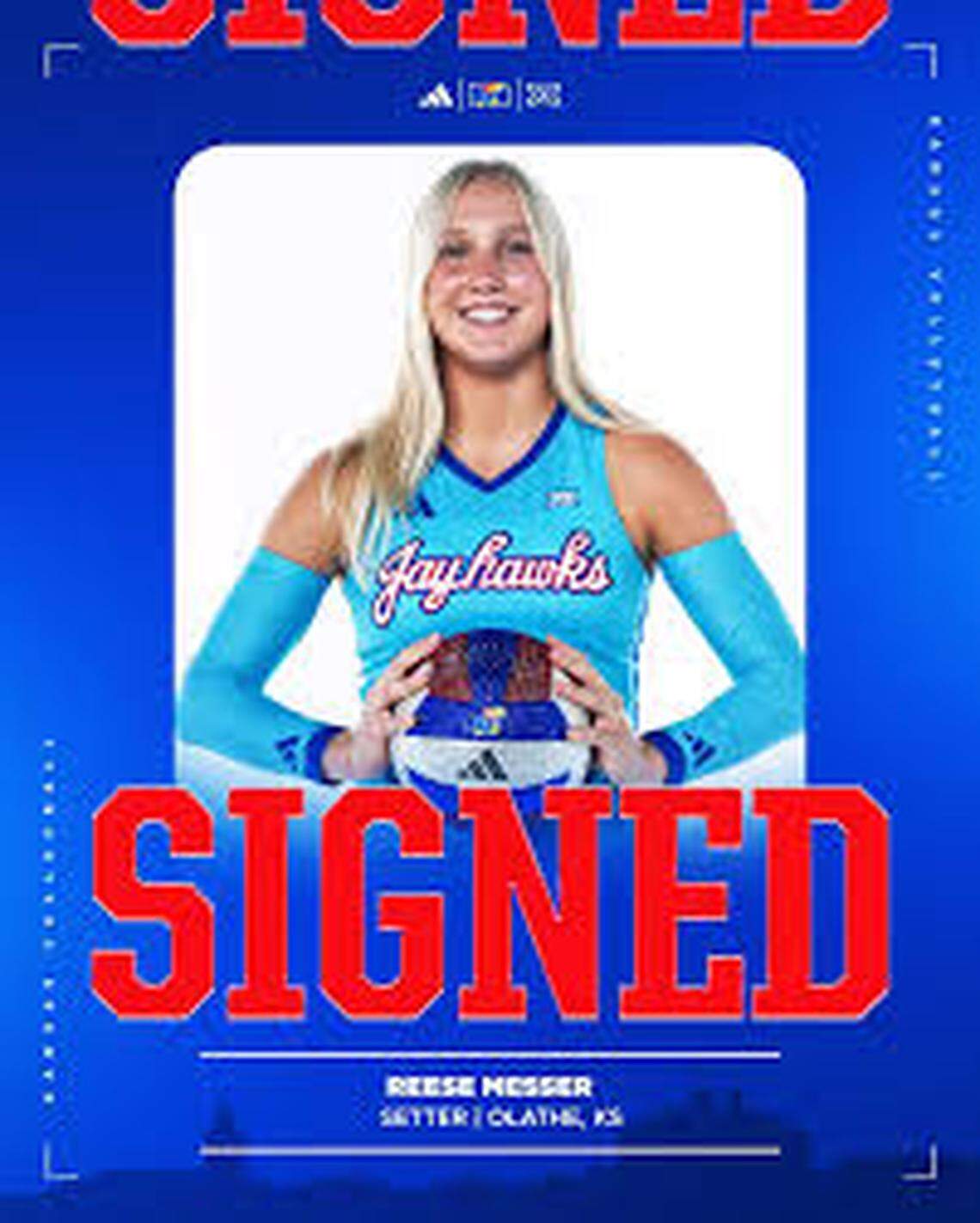 Former St. James Academy volleyball standout Messer transfers to KU ...