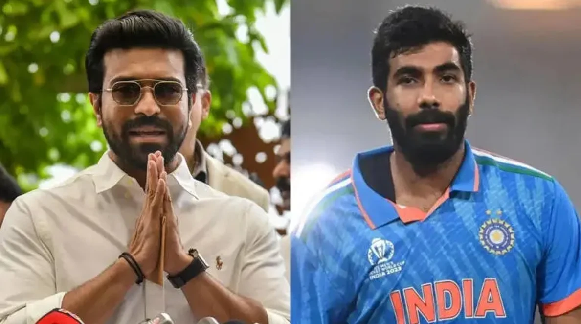 Actor Ram Charan addresses awkward on-stage moment with Jasprit Bumrah ...