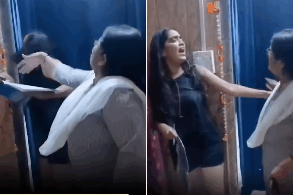 'Sasural me kya hoga tera?': Mother slaps daughter for wearing ...