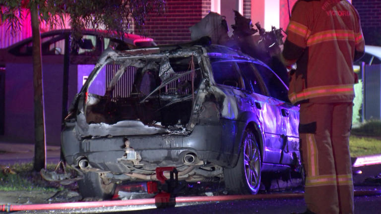 Two cars set alight, house damaged by arsonists at Braybrook in ...