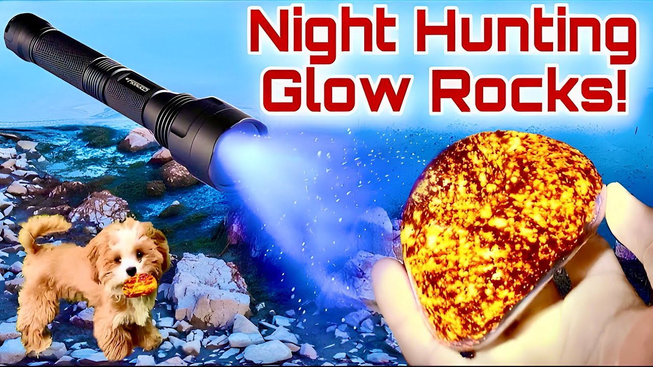 Yooperlite hunting! Amazing glow rocks found here!