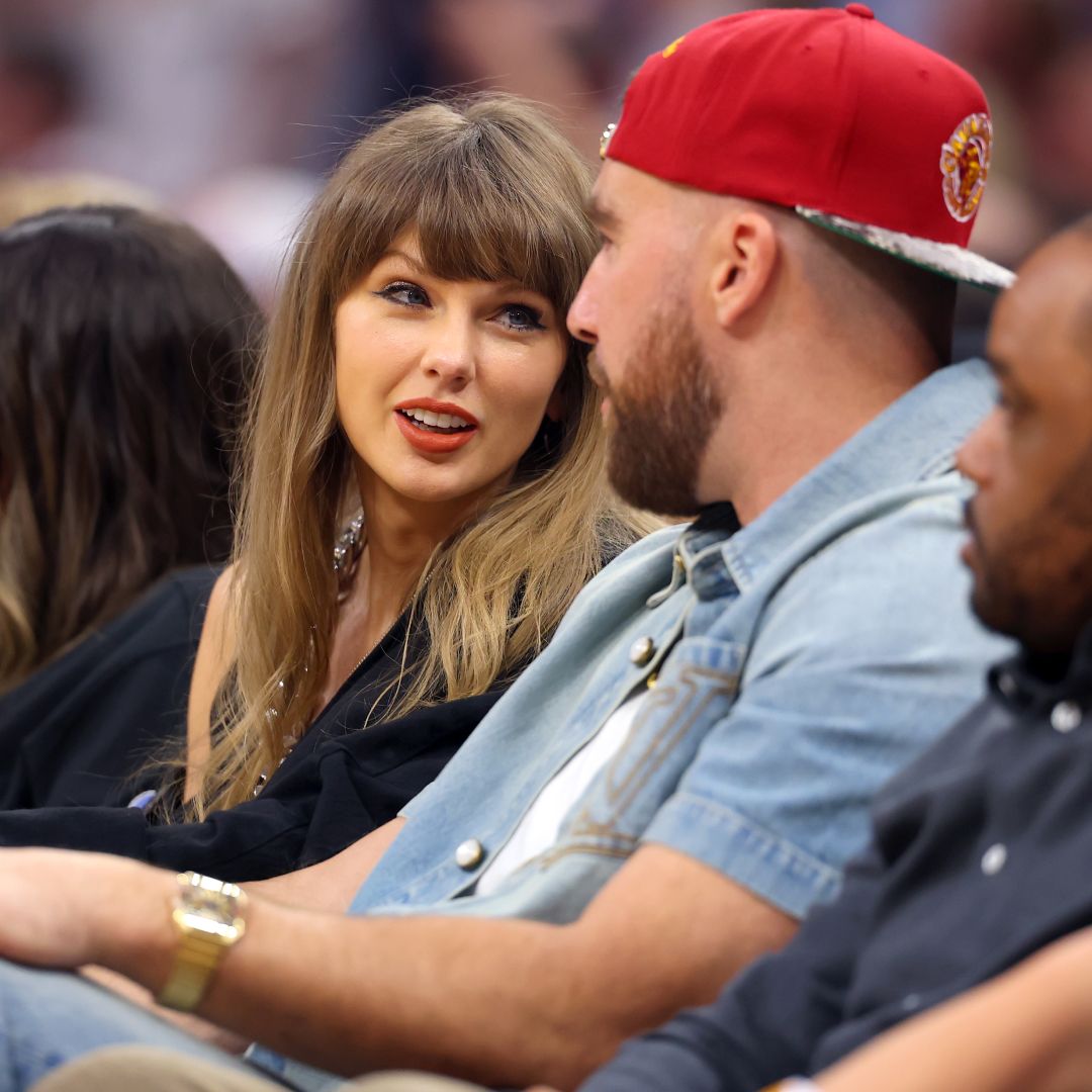Taylor Swift and Travis Kelce's NBA date-night outfits are a slam dunk