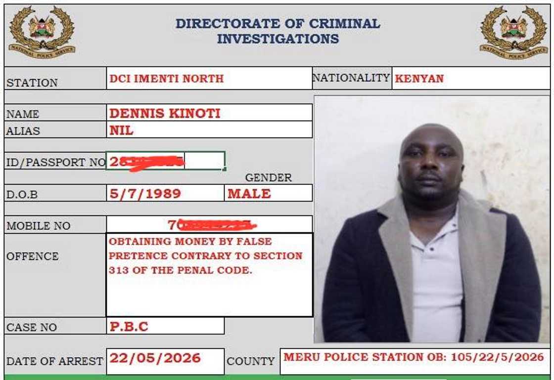 DCI arrests terror suspect, recover IED along Garissa-Dadaab Road