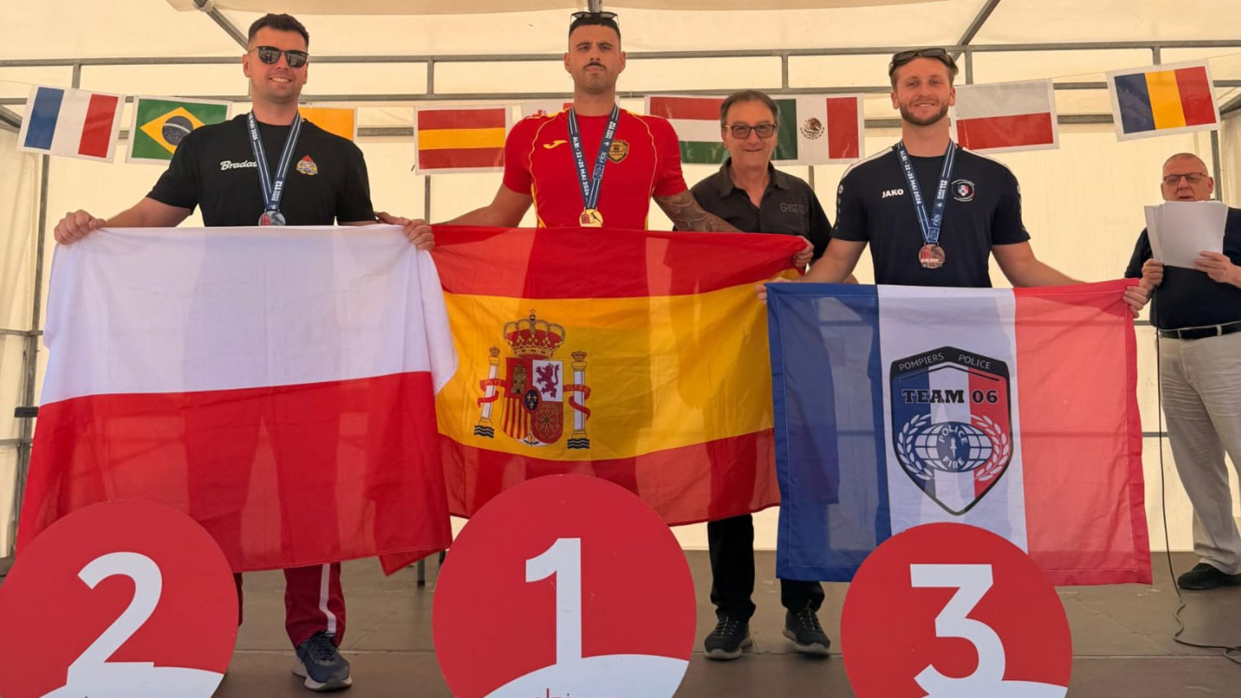Roberto Veiga brilla en EuroGames: el policía portuario de Alcúdia ...