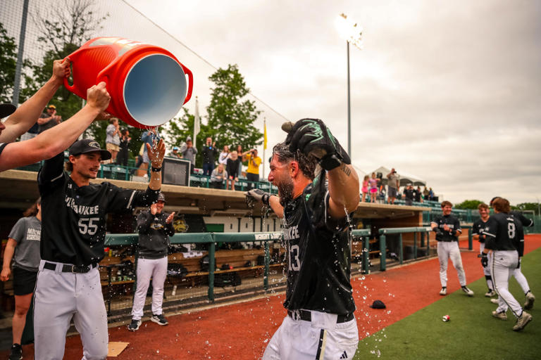 West Bend East alum Joey Spence's walk-off homer lifts UWM into NCAA ...