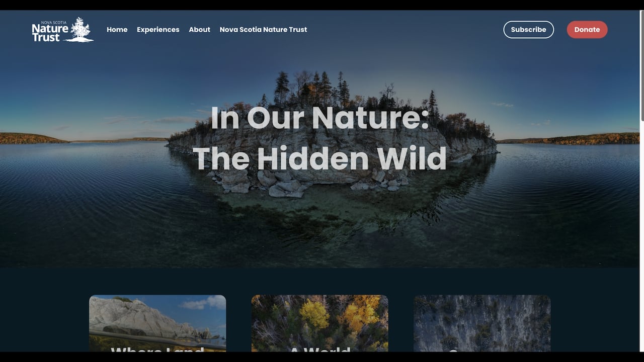 Nova Scotia Nature Trust now offers virtual tours