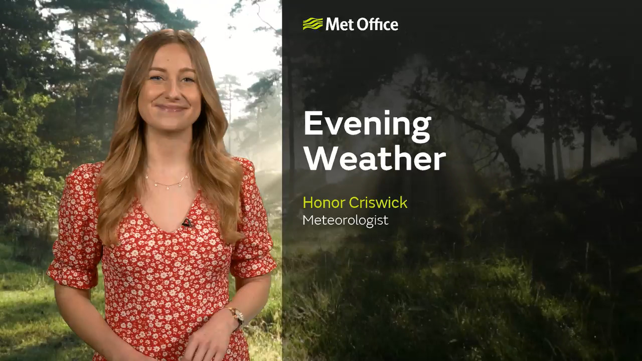 Met Office Saturday evening weather forecast 09/05/2026