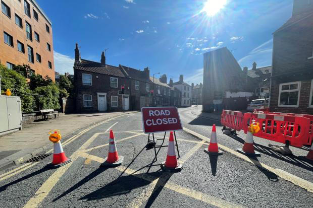 Busy York junction remains closed for third day