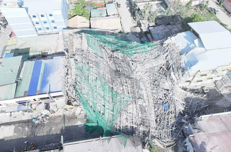Angeles City building collapse death toll now 4