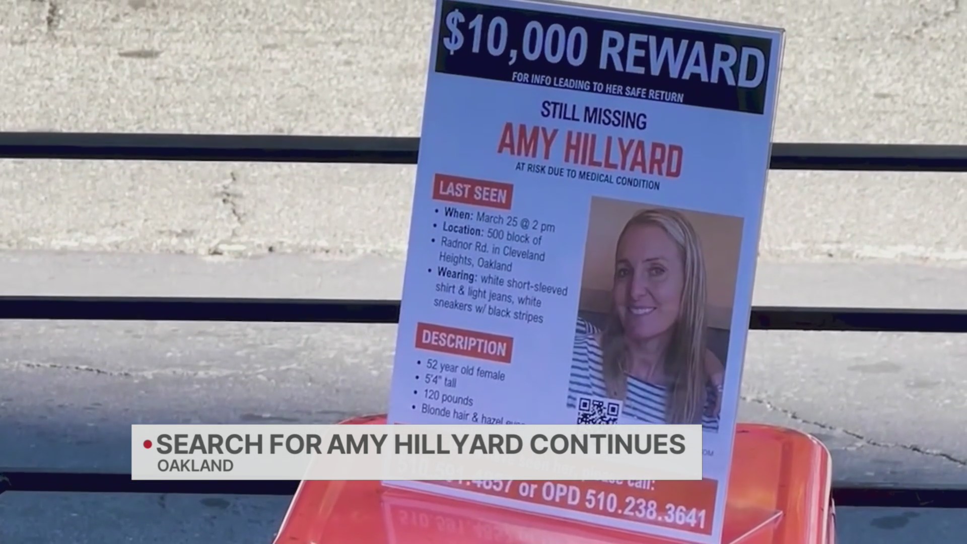 Search for Amy Hillyard continues
