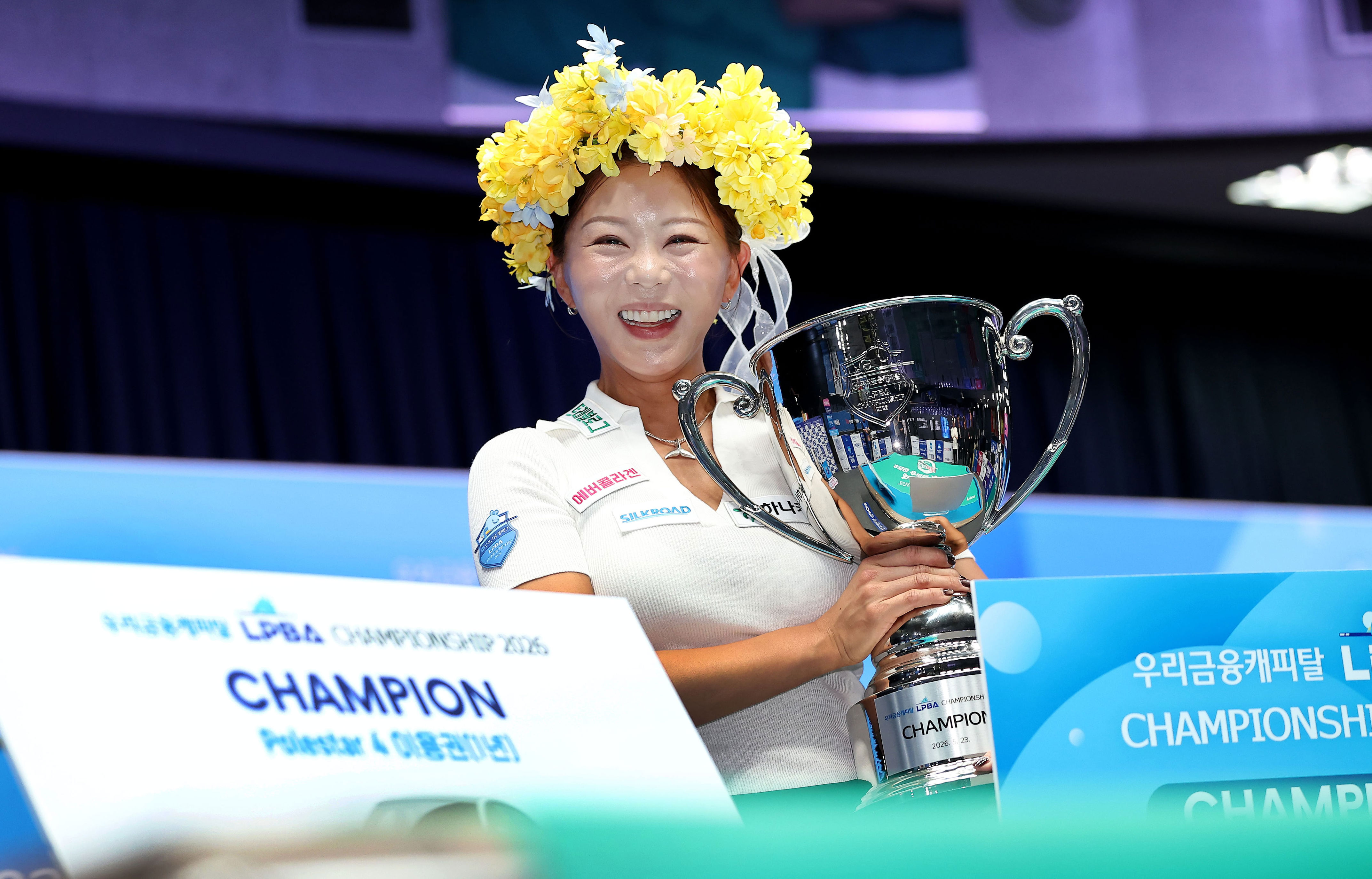 Billiards queen Kim Ga-young wins 19th career title