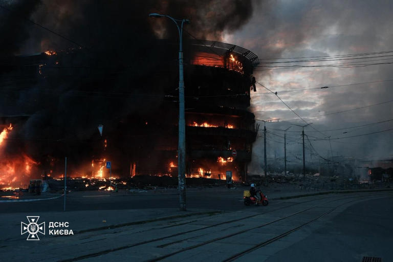 Russia strikes Kyiv with ballistic missiles and drones: Residential ...
