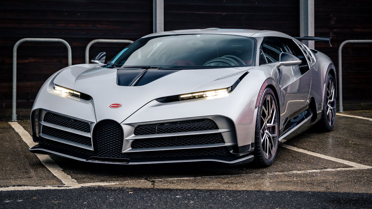 Ultra rare Bugatti Centodieci parked during luxury London supercar spotting