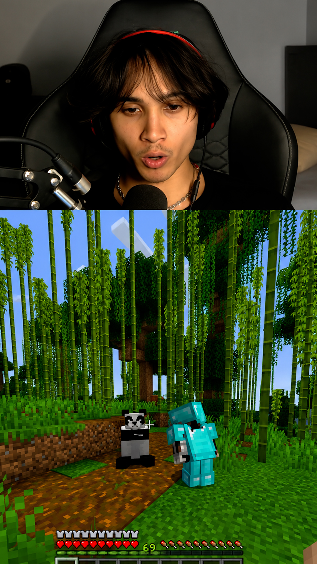 Comparison of realistic Minecraft mob scales and sizes