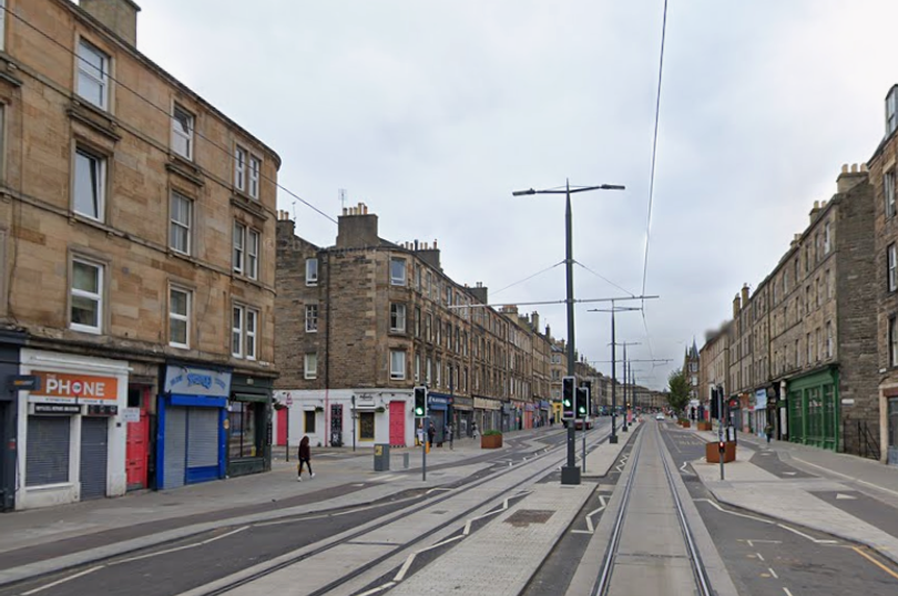 Edinburgh tram collides with pedestrian as police close off area