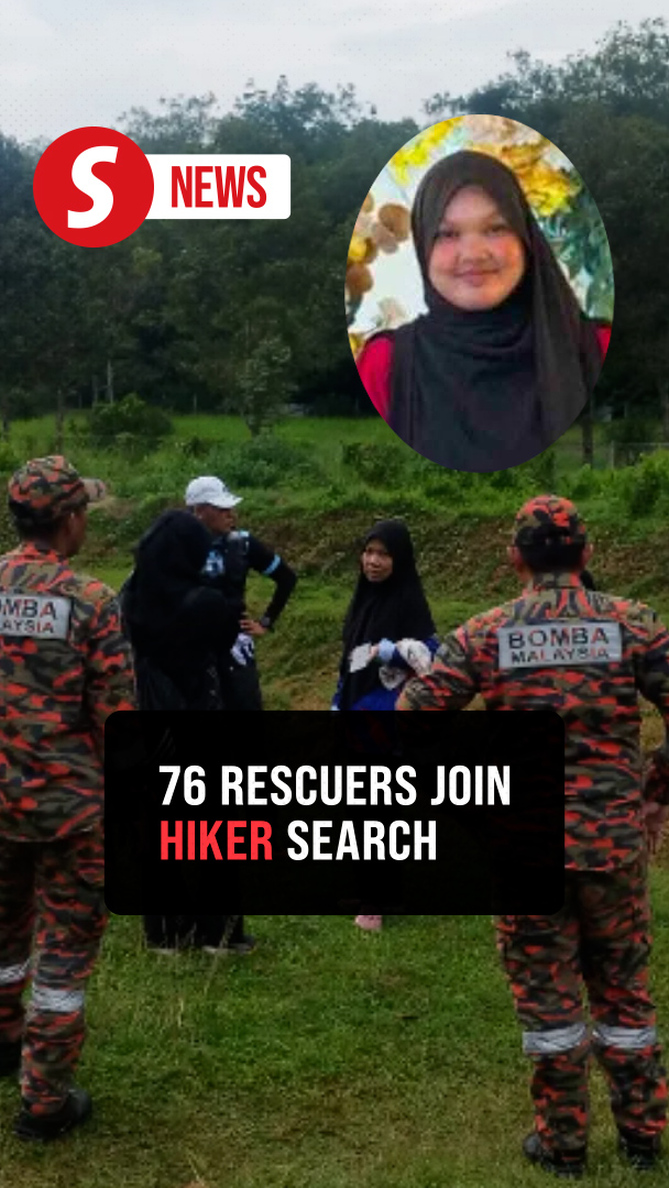 Missing hiker Nur Izzati Humaira yet to be found, says Bomba