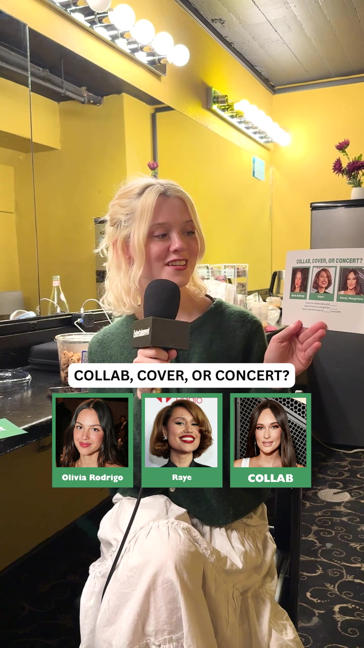 Maisie Peters plays 'Collab, cover, or concert?'