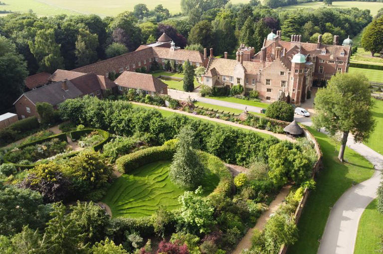 The stunning historic hall with 'peaceful' gardens where you can enjoy ...