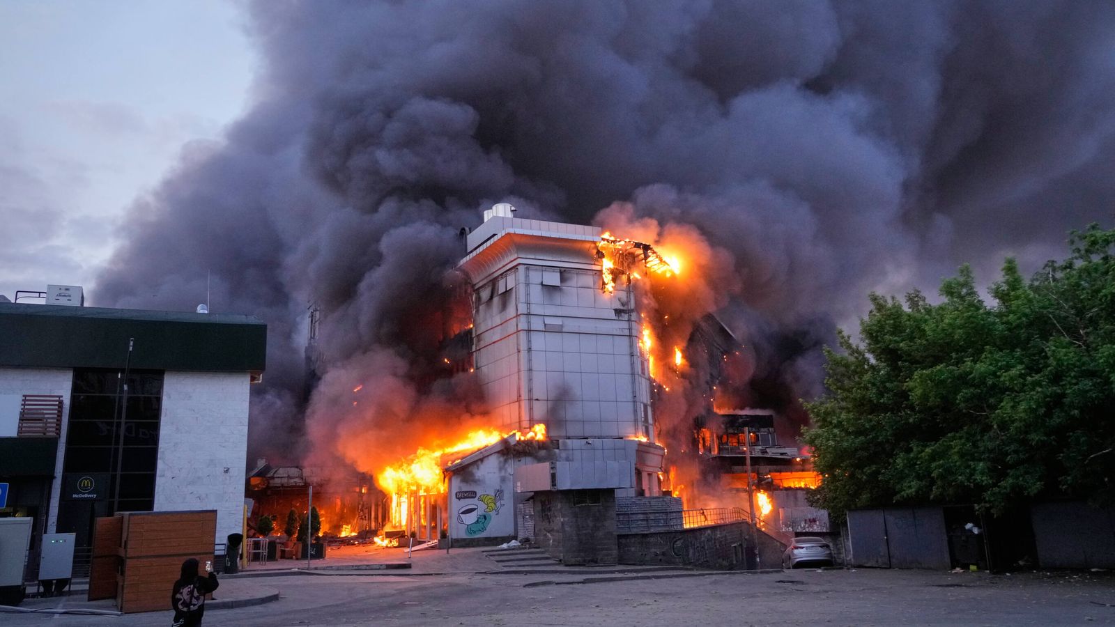 Kyiv hit by massive strikes in 'one of worst nights of war'
