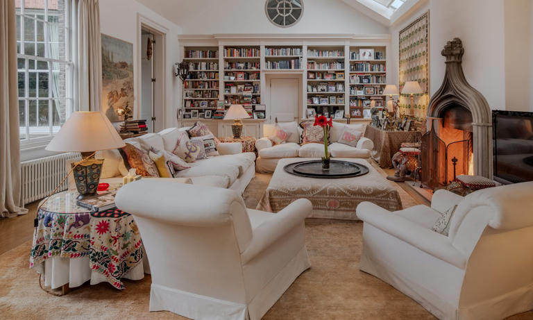 Jemima Goldsmith fends off 'empty nest syndrome' by putting £6.5m West ...