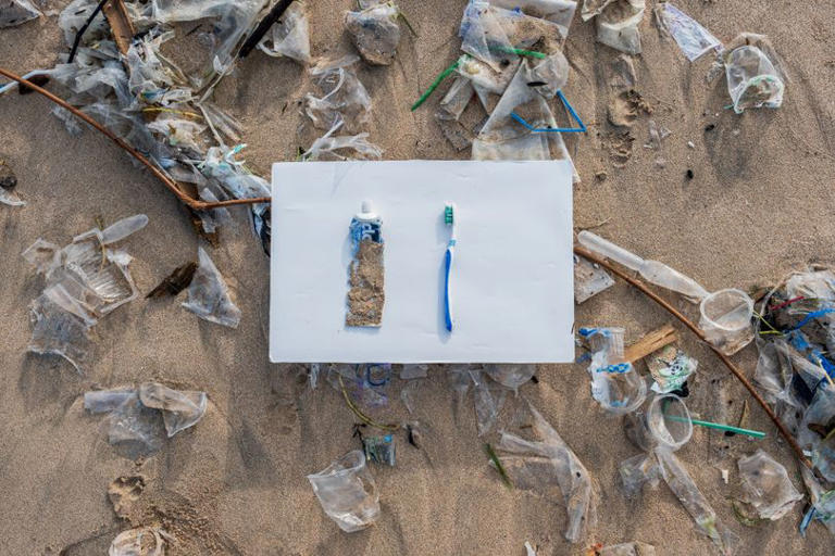 'Frankenstein shorelines' of floating plastic create bizarre new alien ...