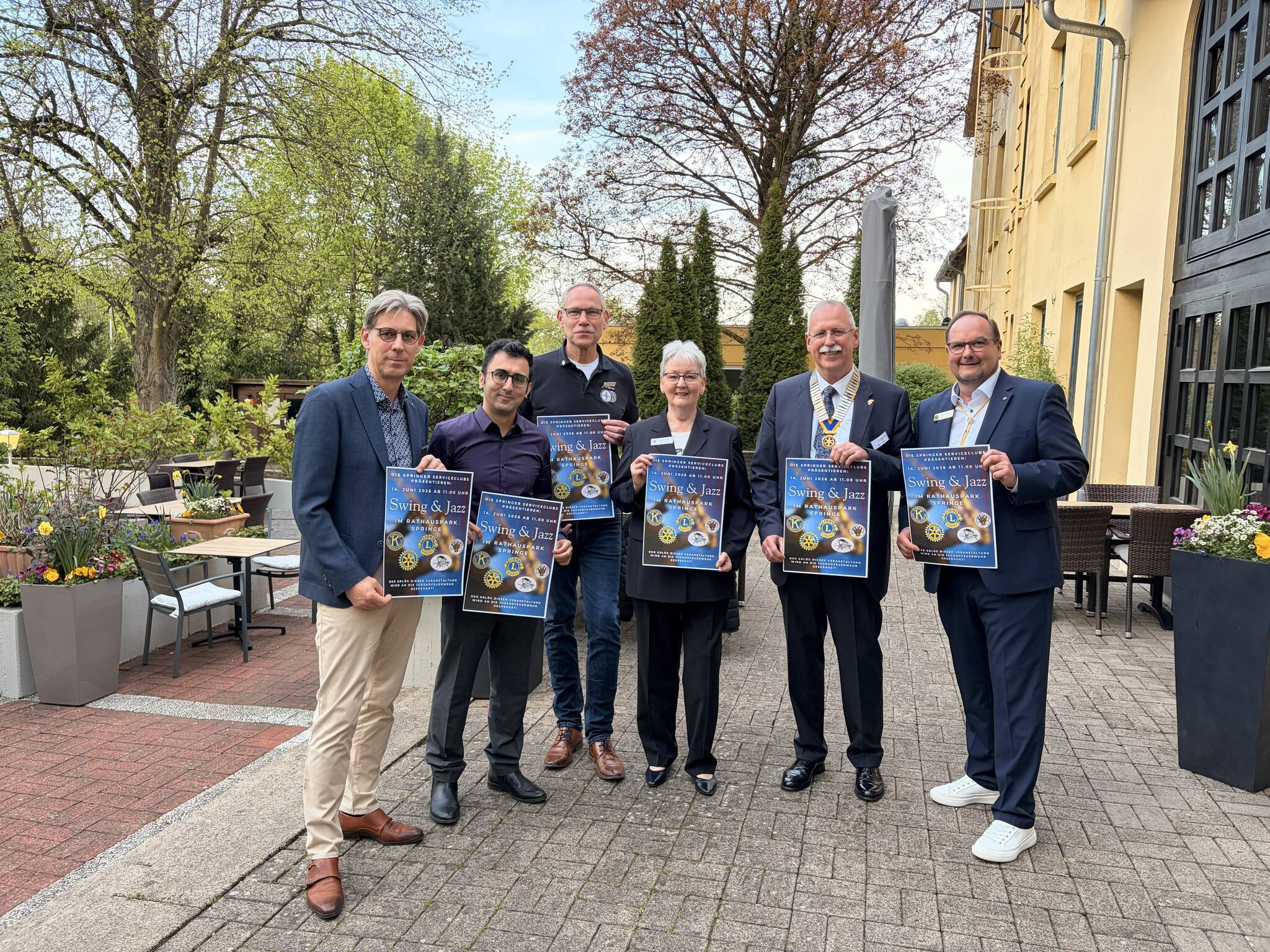 Jazz-Frühschoppen wird zu „Swing und Jazz im Rathauspark“