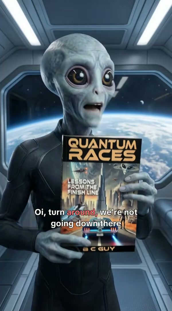 Alien reads quantum races!