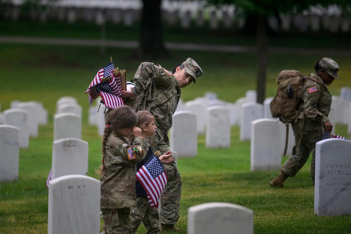 Veterans Affairs will host ceremonies at more than 120 cemeteries for ...
