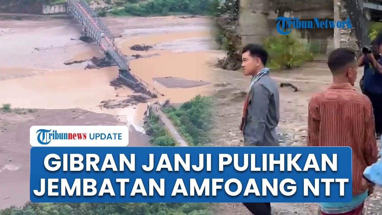 Gibran Serap Aspirasi di Amfoang NTT, Janji Percepat Perbaikan Jembatan ...