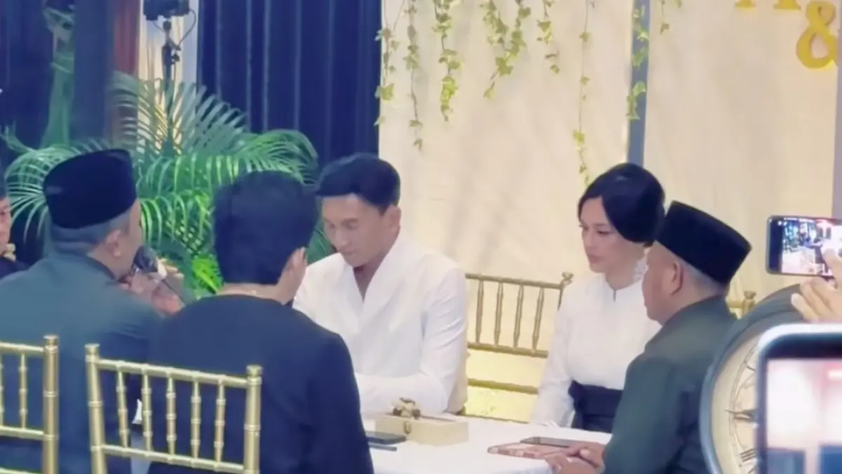 Maskawin unik saat Anji resmi menikah dengan Dena Desy, ini maknanya