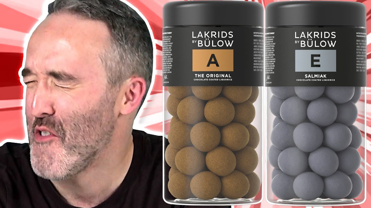 Irish people try Danish chocolate licorice