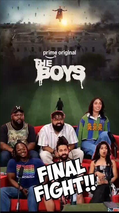 Ryan! The final fight | The Boys 5x8 series finale | Group reaction