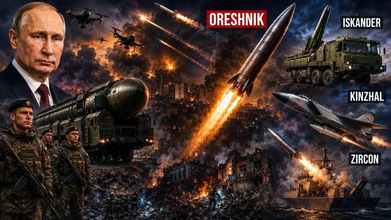 Russia strikes Ukraine with hypersonic missiles: All on Oreshnik ...