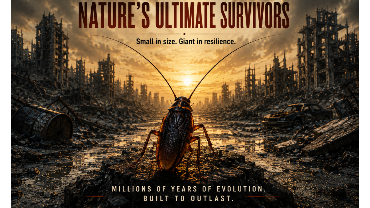 The final 'metamorphosis': Can cockroaches win against humans in real ...