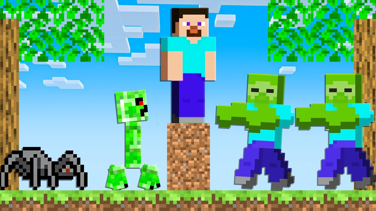 I fooled my friend with 2D Minecraft