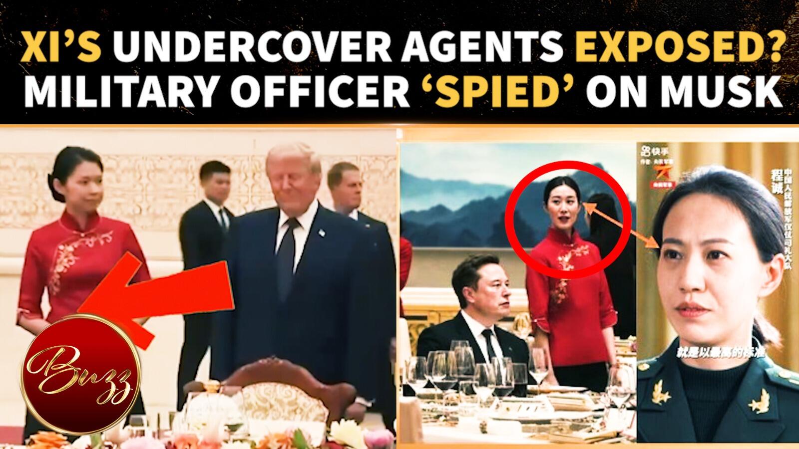 Xi banquet spy scare: Chinese officer posed as banquet server near Elon?