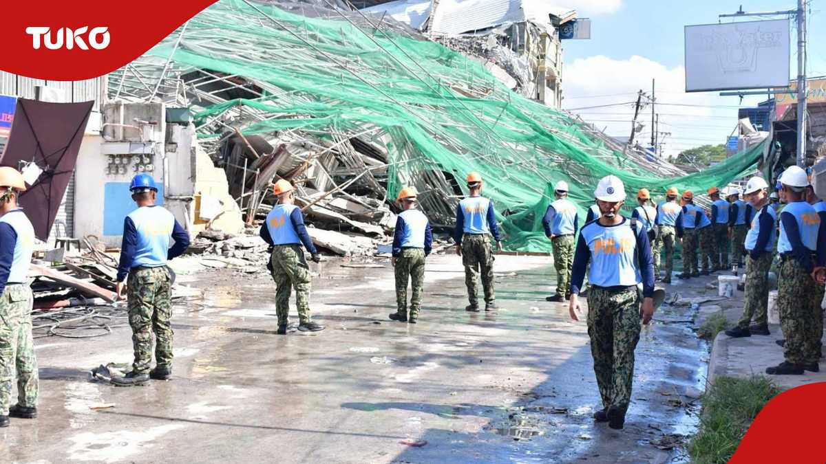 19 people feared trapped after 9-storey building under construction ...