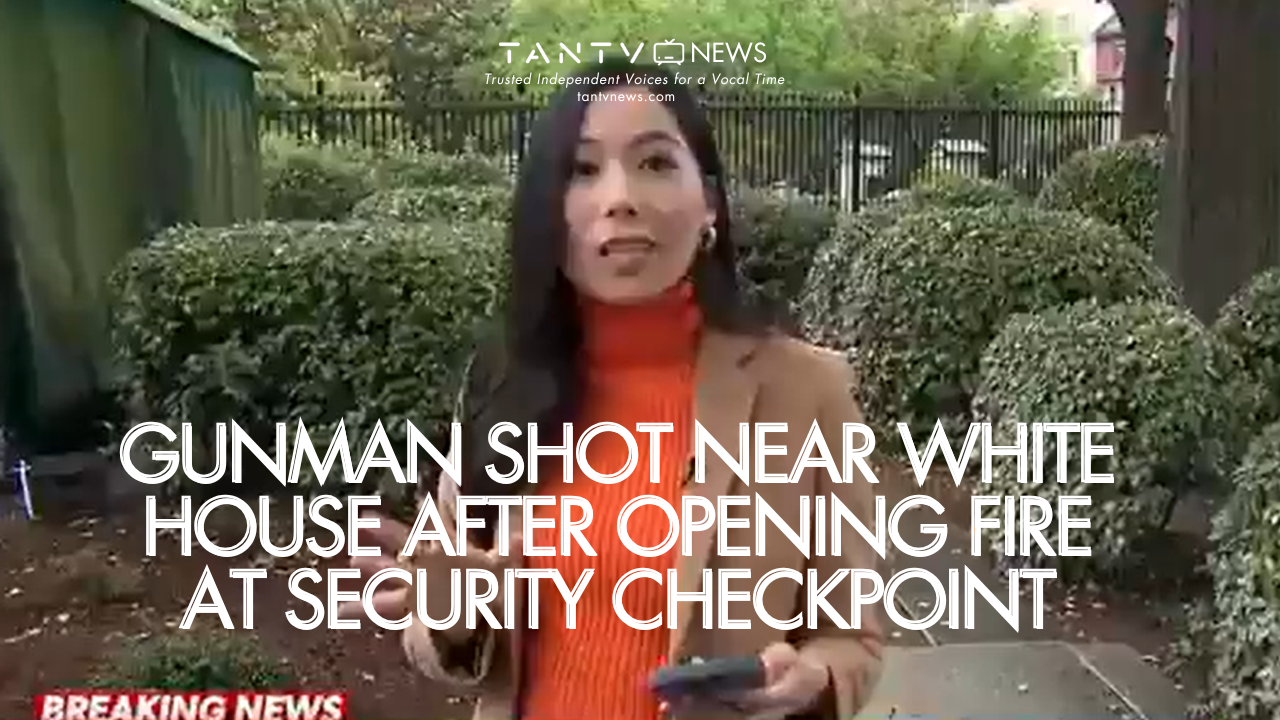 Gunman shot near White House after opening fire at security checkpoint