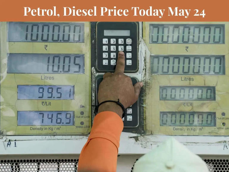 Petrol, diesel price today May 24: Check fuel rates in Delhi, Noida ...