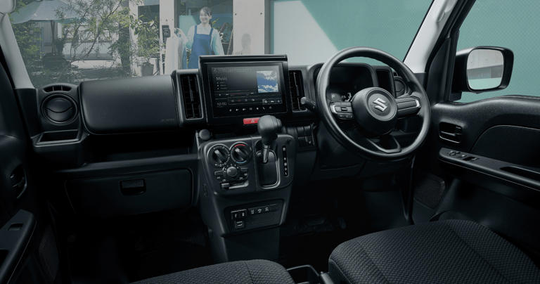 Suzuki’s $8,400 kei van still has crank windows, but it also has a manual
