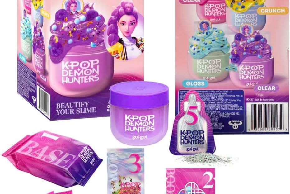KPOP demon hunters slime kit: Shop official pack, see blind box reveal