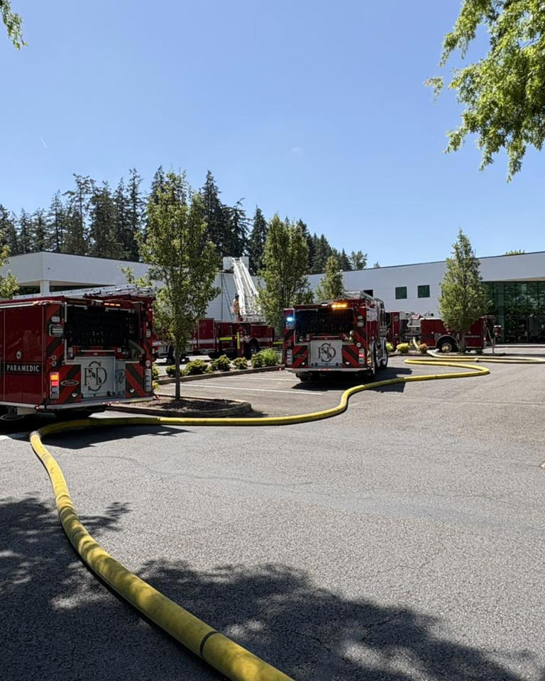 Fire in Salem Oregon State Fire Marshal warehouse threatens stockpile ...