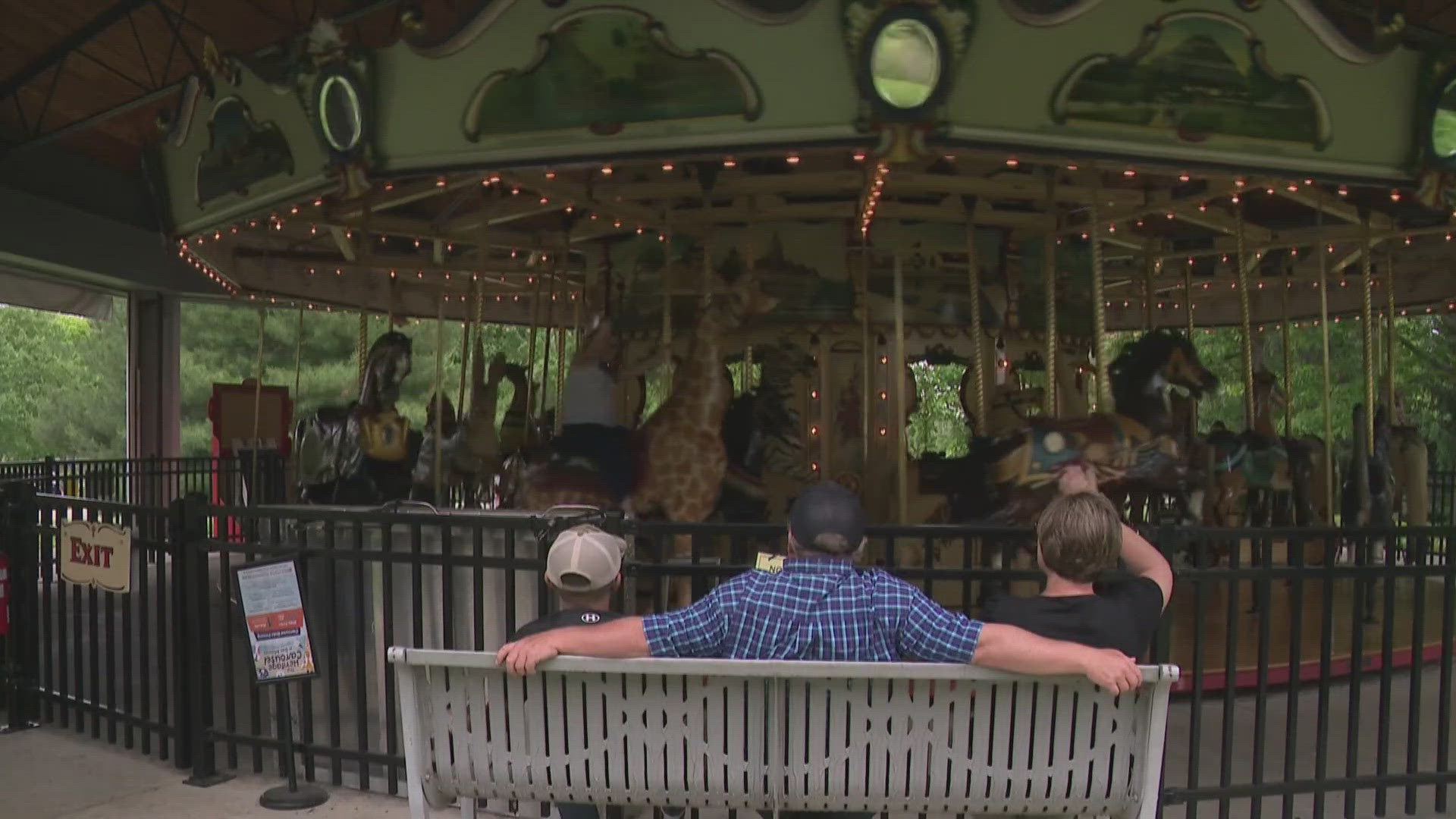 Opening day at Heritage Carousel in Union Park